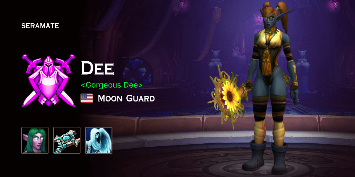 Dee @ Moon Guard (US) · Seramate · WoW PvP Leaderboards, Arena Activity, Character Profiles & more.
